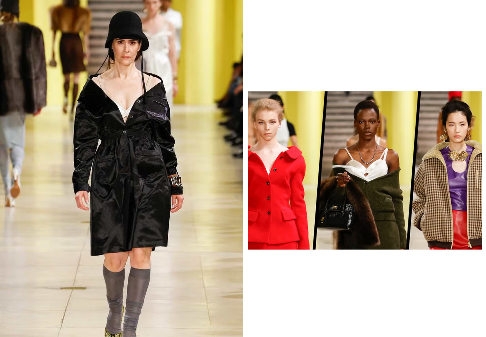 Miu Miu’s playful rebellion: Cool-girl codes redefined for fall 2025 ...